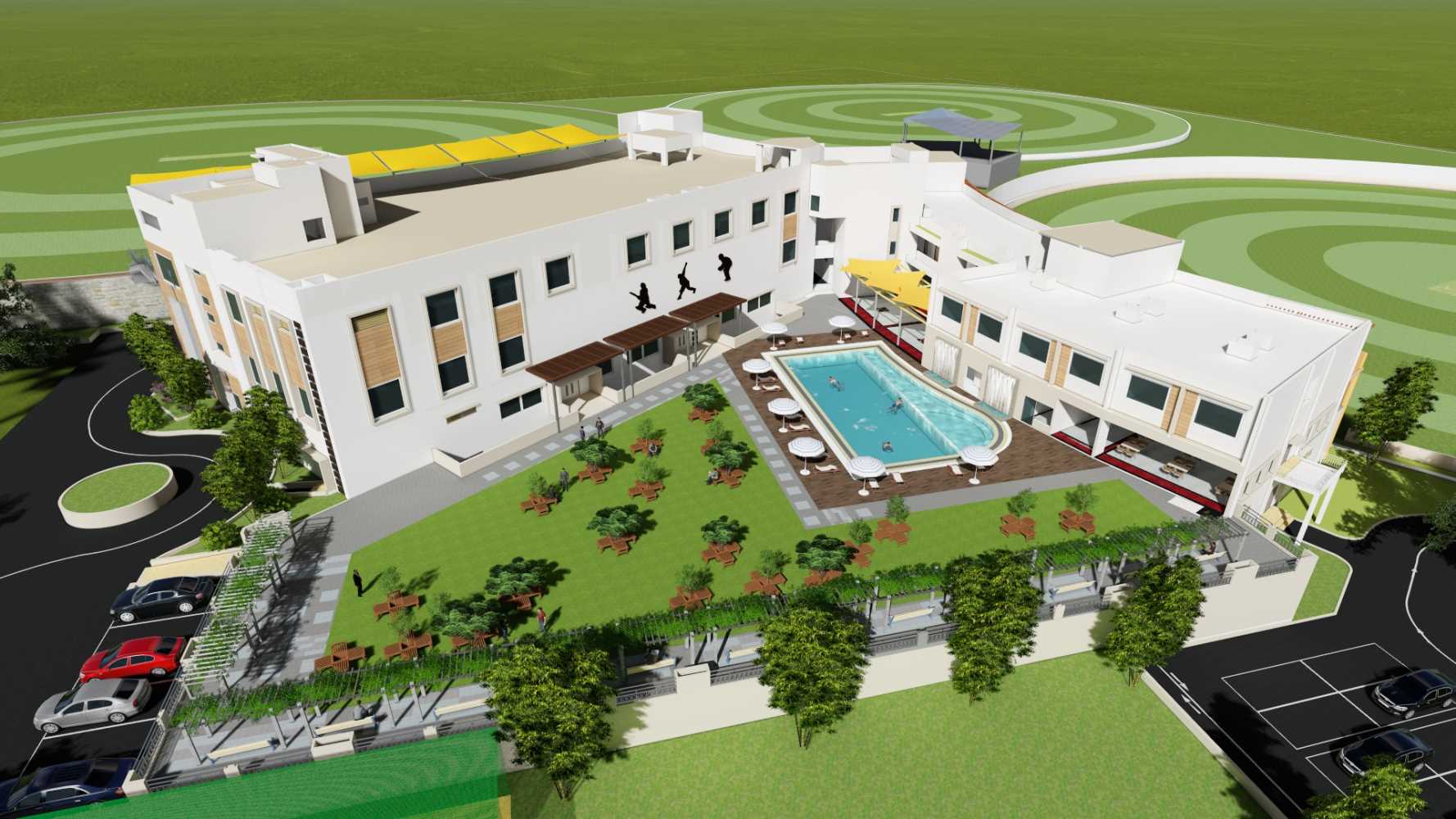 KSCA Alur Criket Ground : Gayathri and Namith Architects