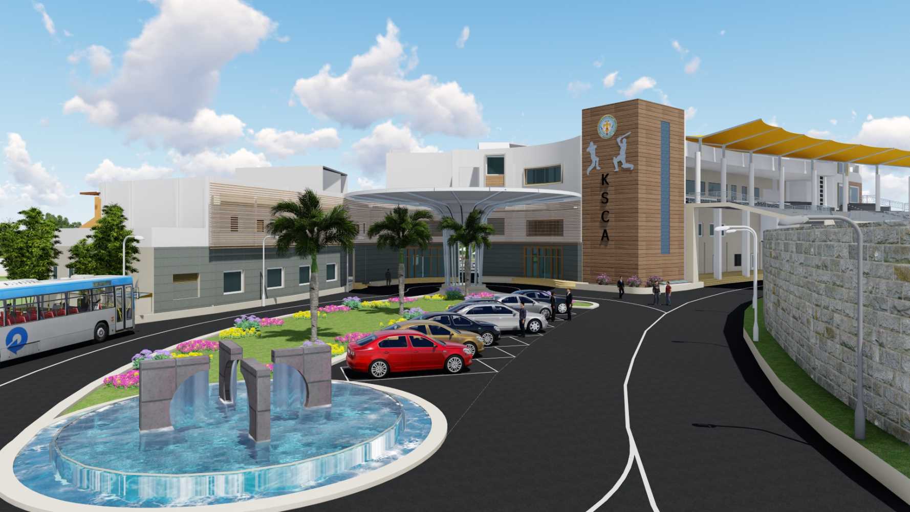 KSCA Alur Criket Ground : Gayathri and Namith Architects