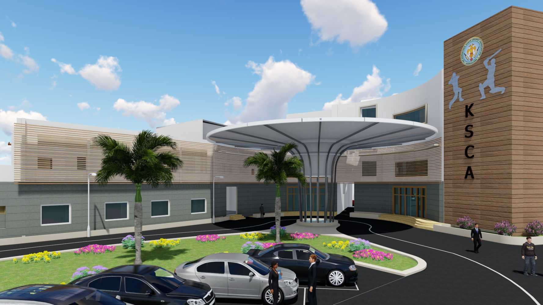 KSCA Alur Criket Ground : Gayathri and Namith Architects